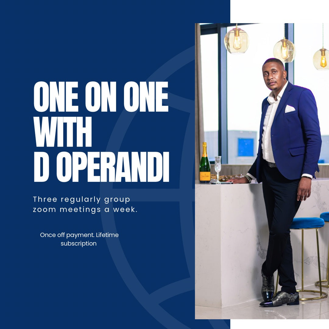 LIFETIME MENTORSHIP – D Operandi